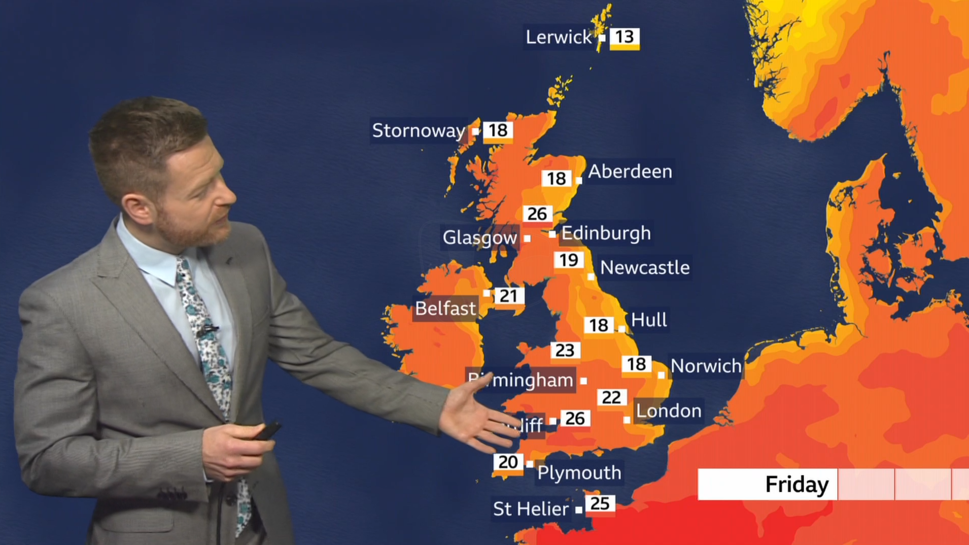 BBC Weather adopts BBC Reith font - Clean Feed