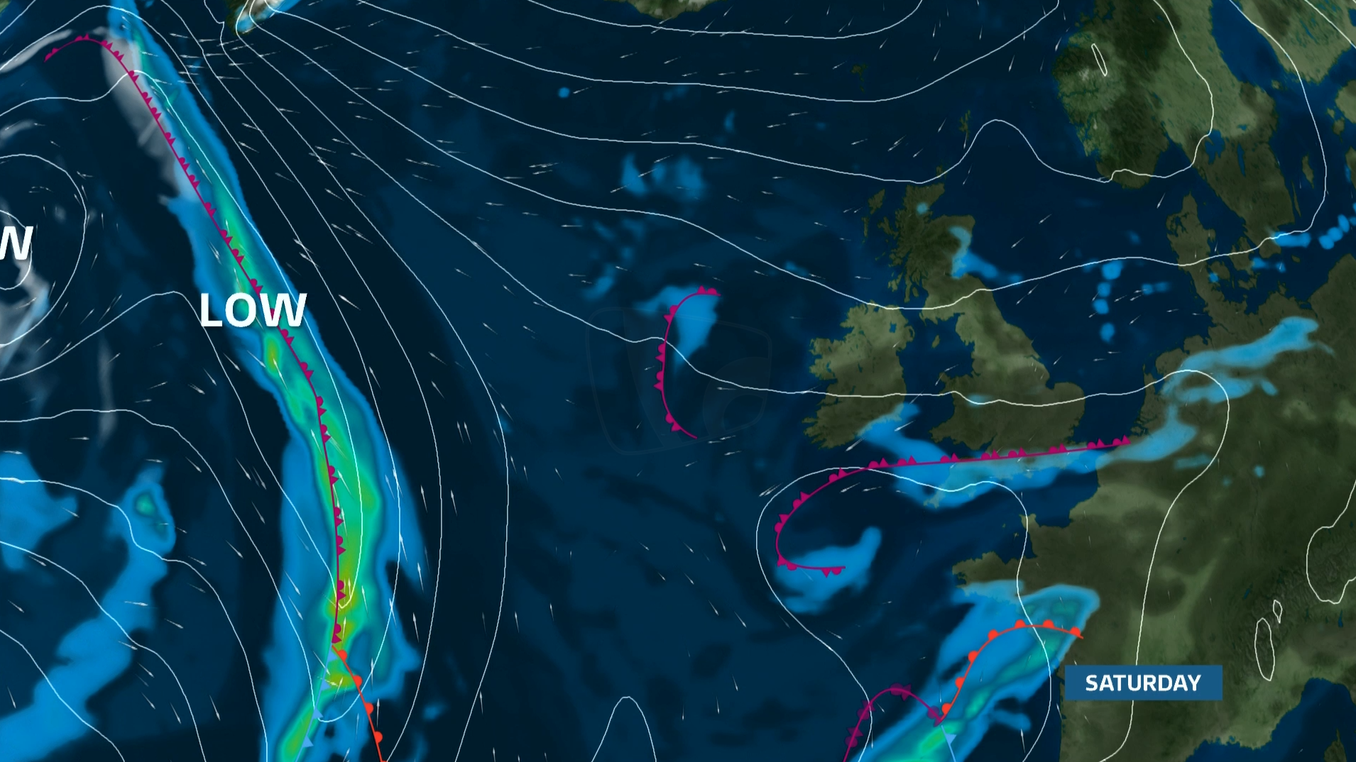 ITV branding on UTV weather - Clean Feed