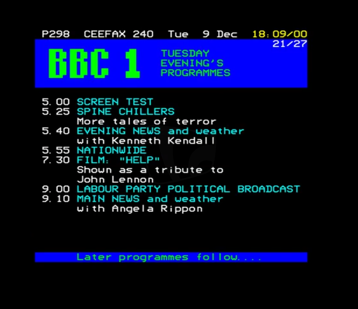The history of Pages from Ceefax (part 1/3) - Rewind