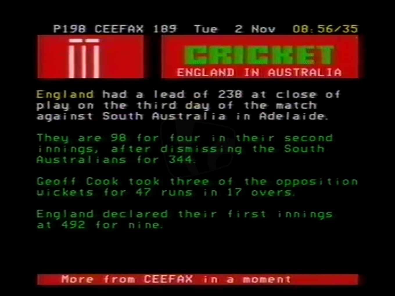 The history of Pages from Ceefax (part 2/3) - Rewind