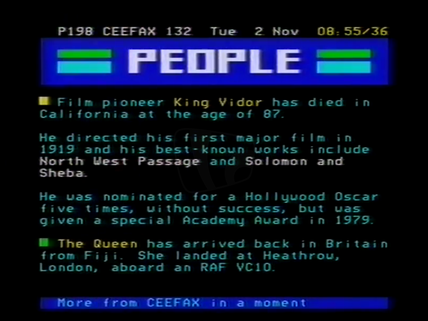 The history of Pages from Ceefax (part 2/3) - Rewind