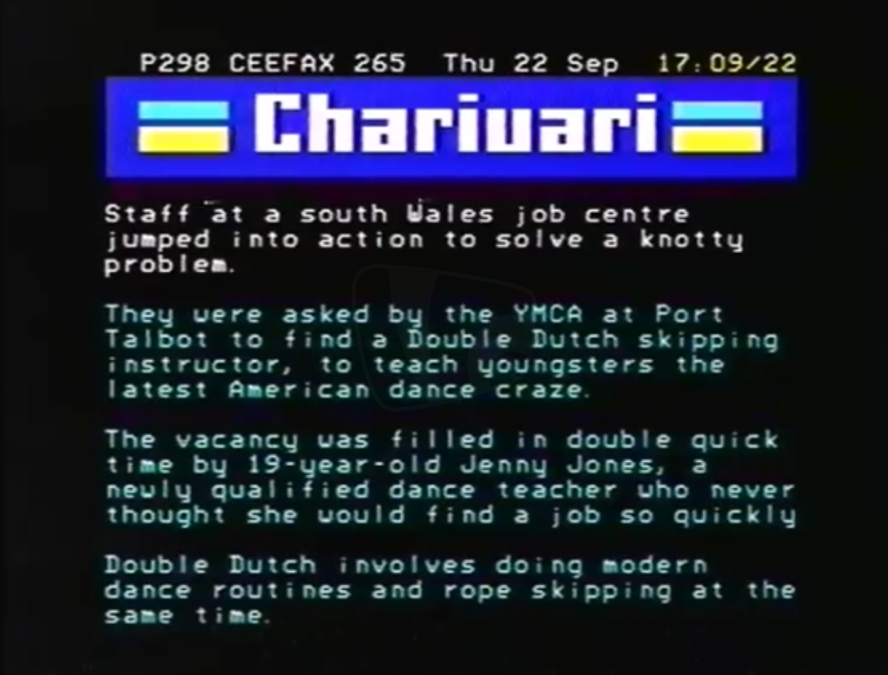 The history of Pages from Ceefax (part 2/3) - Rewind