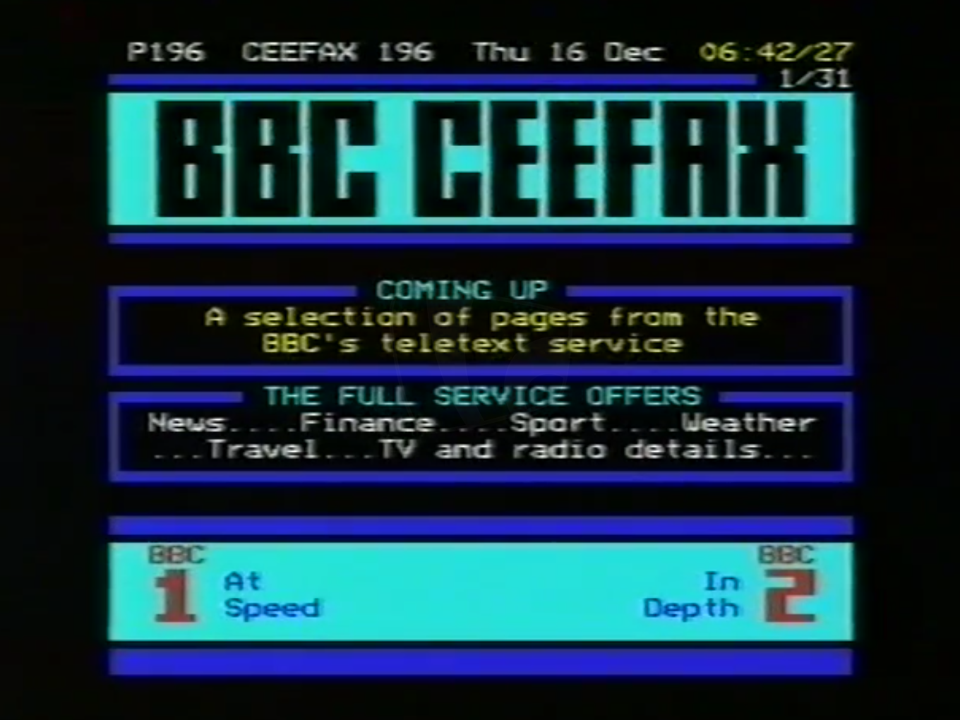 The history of Pages from Ceefax - Clean Feed