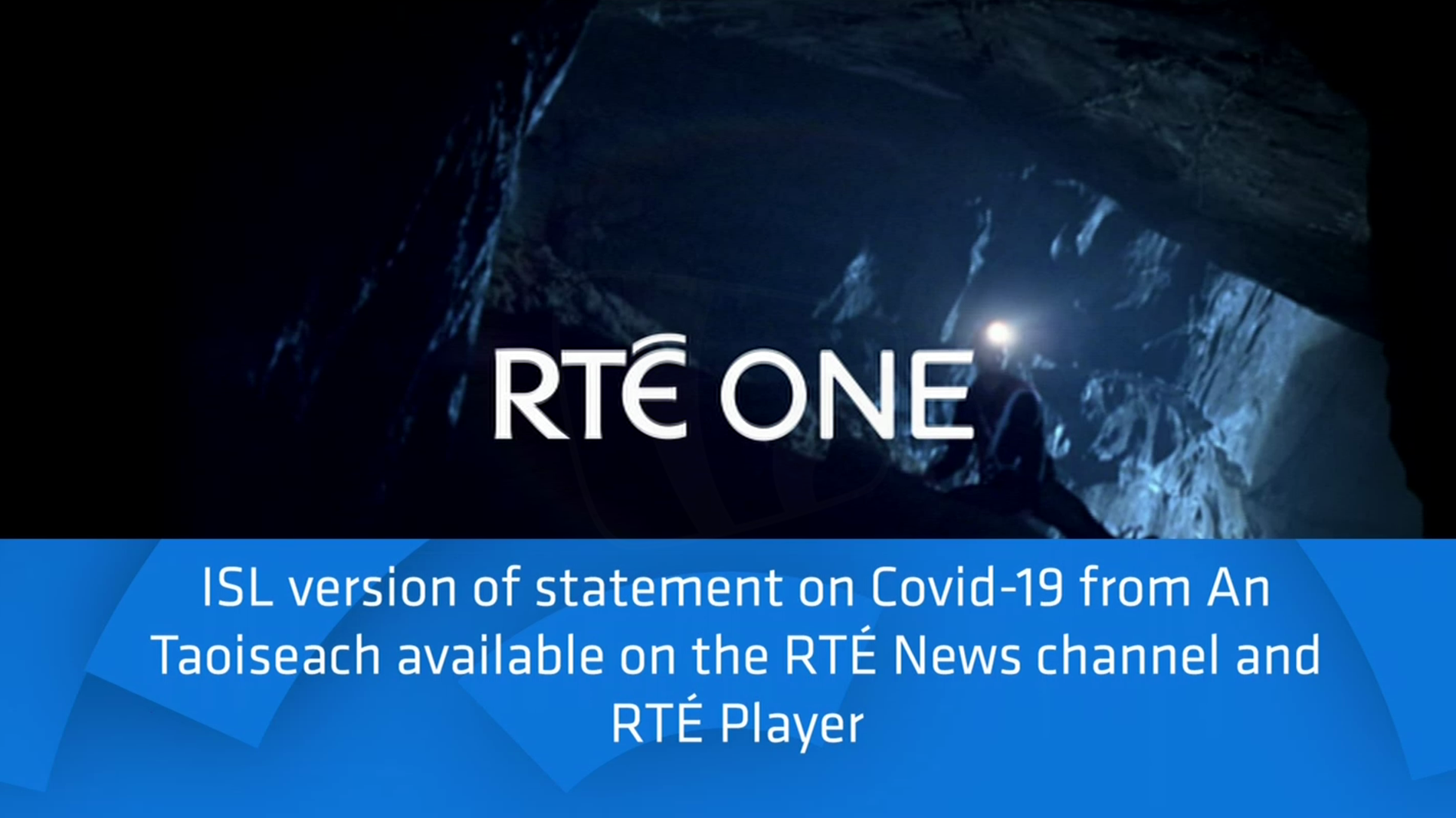 RTÉ One ident pointer graphics - Clean Feed