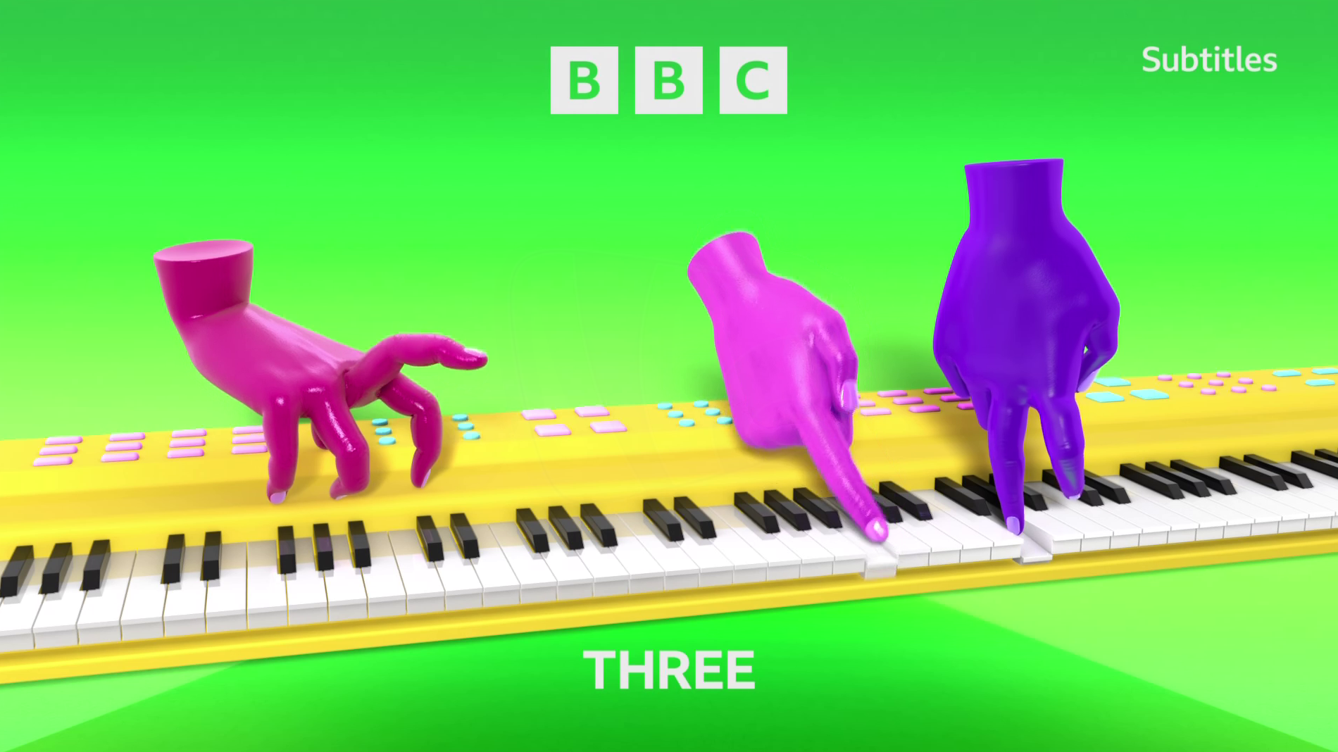 BBC Three introduces new Keyboard ident - Clean Feed