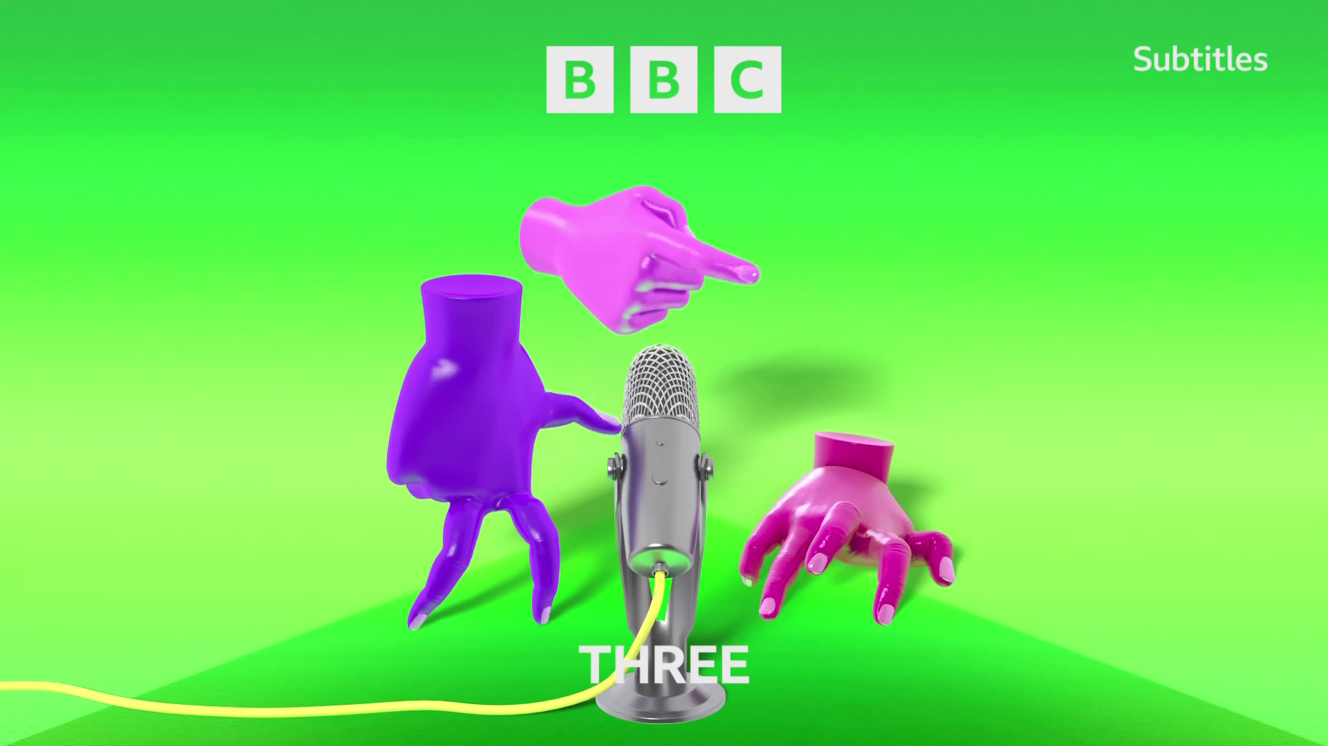 Yet another new ident from BBC Three - Clean Feed