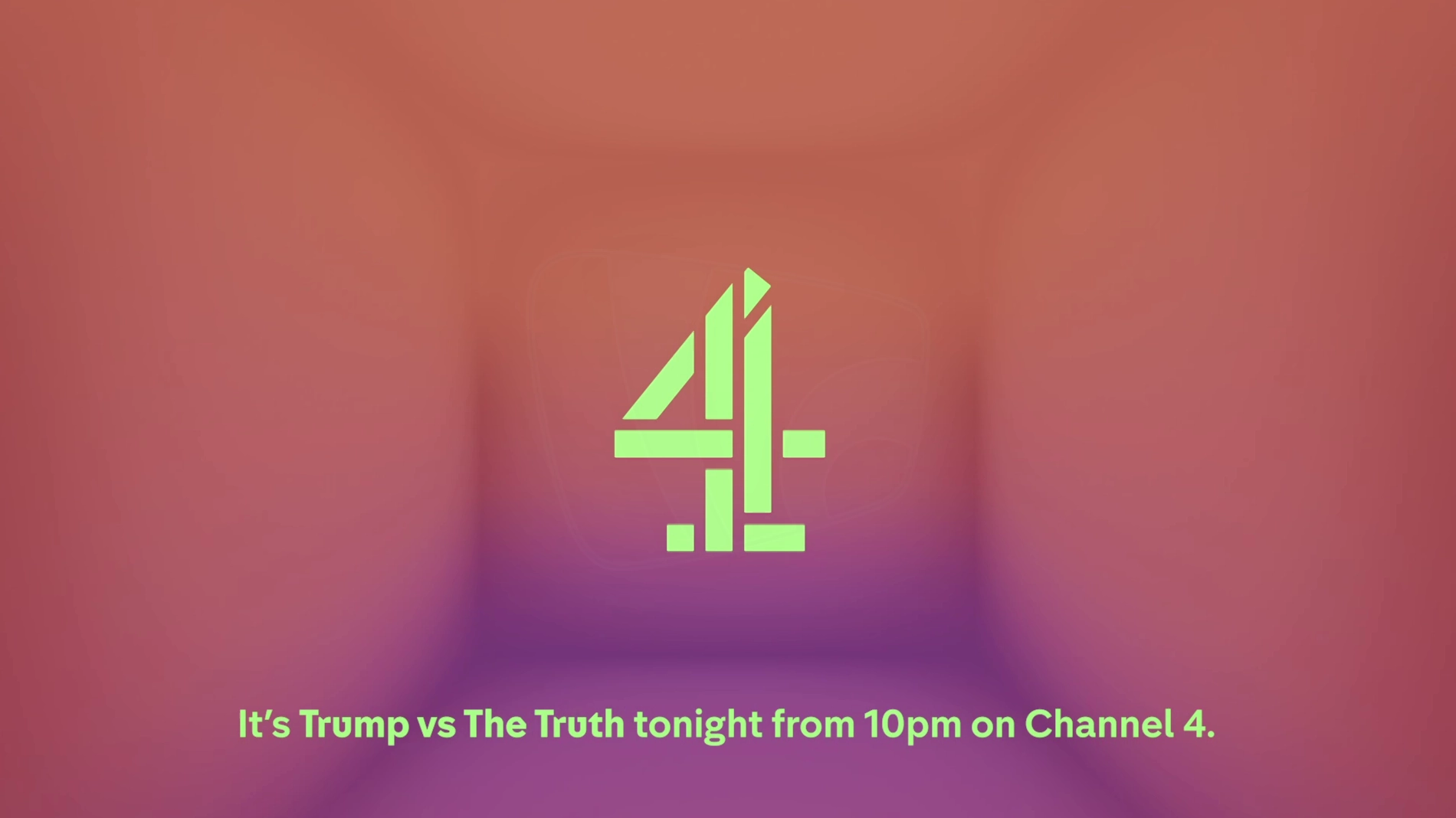 Channel 4 brings in Trump impersonator for special idents - Clean Feed