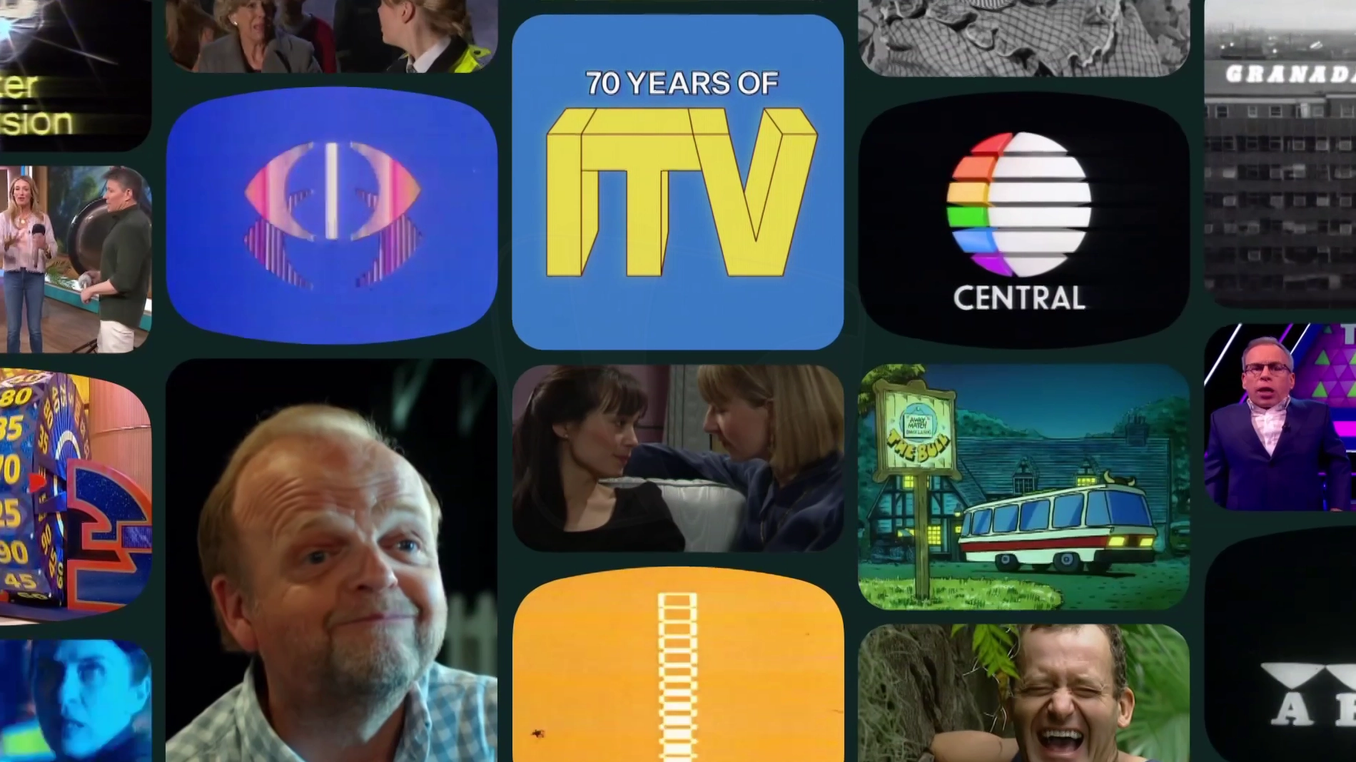 Second ITV 70 ident now in use - Clean Feed